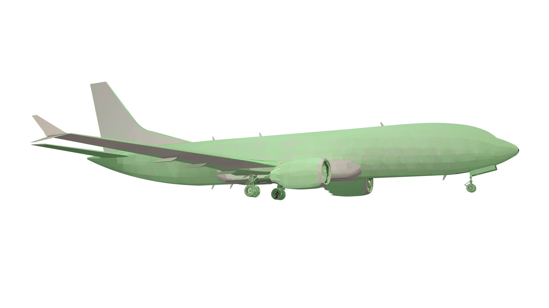 3D Singapore Airlines 737 Max 8 Model - TurboSquid 2194636
