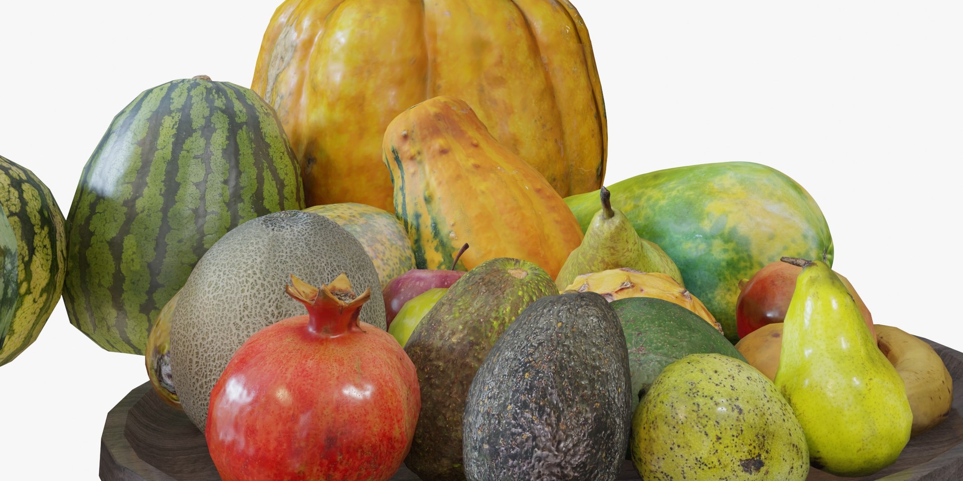 3D Model Low Poly 3D Scanned Fruits - TurboSquid 2216285