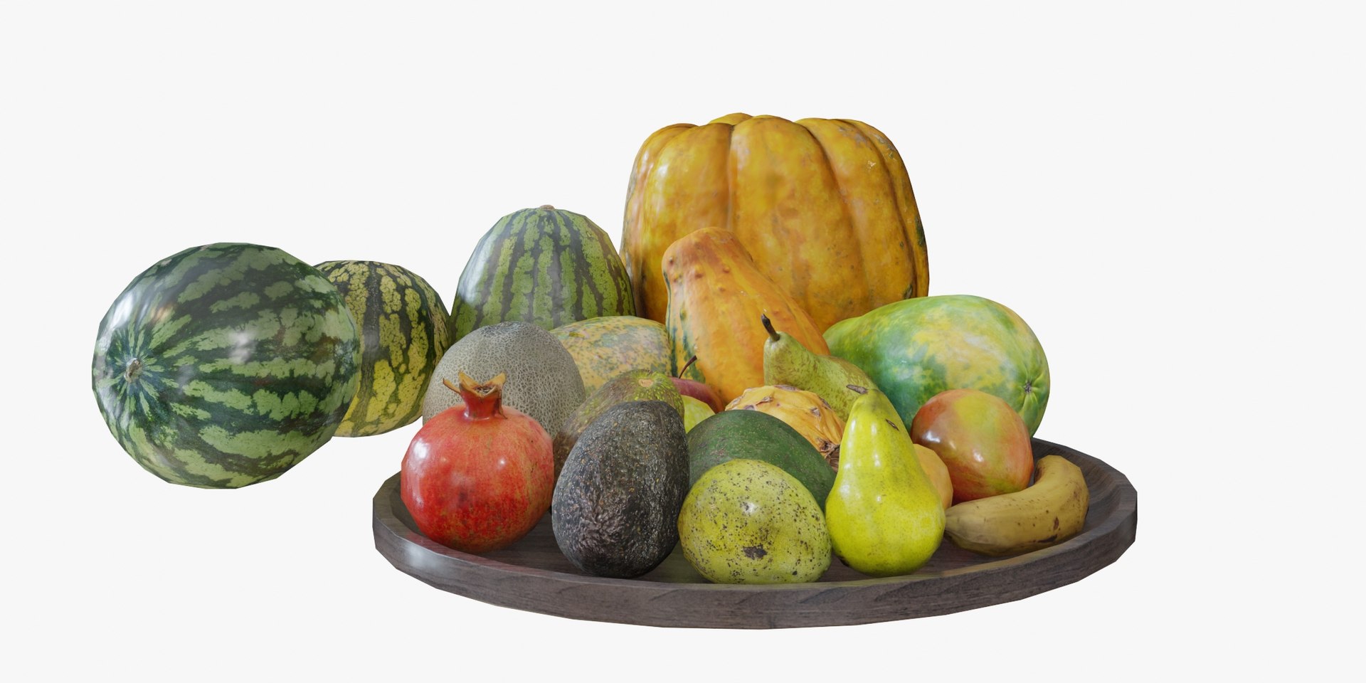 3D Model Low Poly 3D Scanned Fruits - TurboSquid 2216285