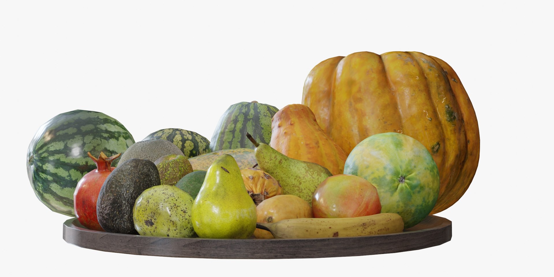 3D Model Low Poly 3D Scanned Fruits - TurboSquid 2216285