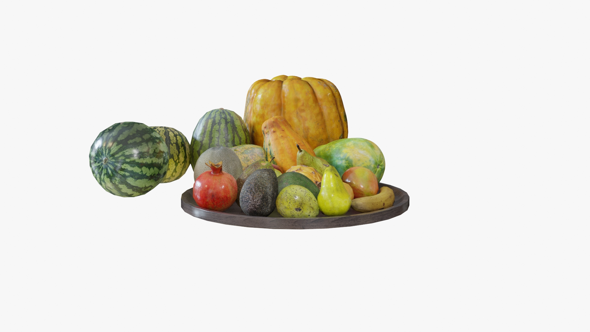 3D Model Low Poly 3D Scanned Fruits - TurboSquid 2216285