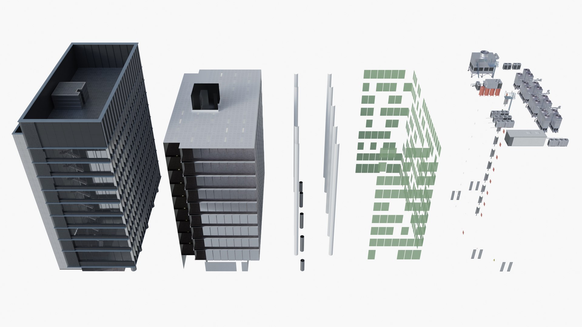 3D model Modular city - Building AS39 - TurboSquid 2092766