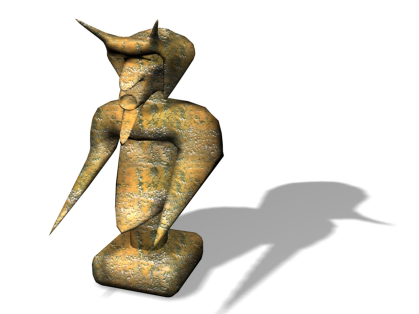 Bronze Statue Devil Max Free