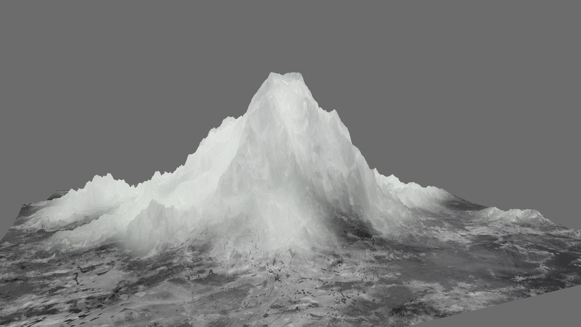 3D Model Iceberg Frozen Crystal - TurboSquid 1191353