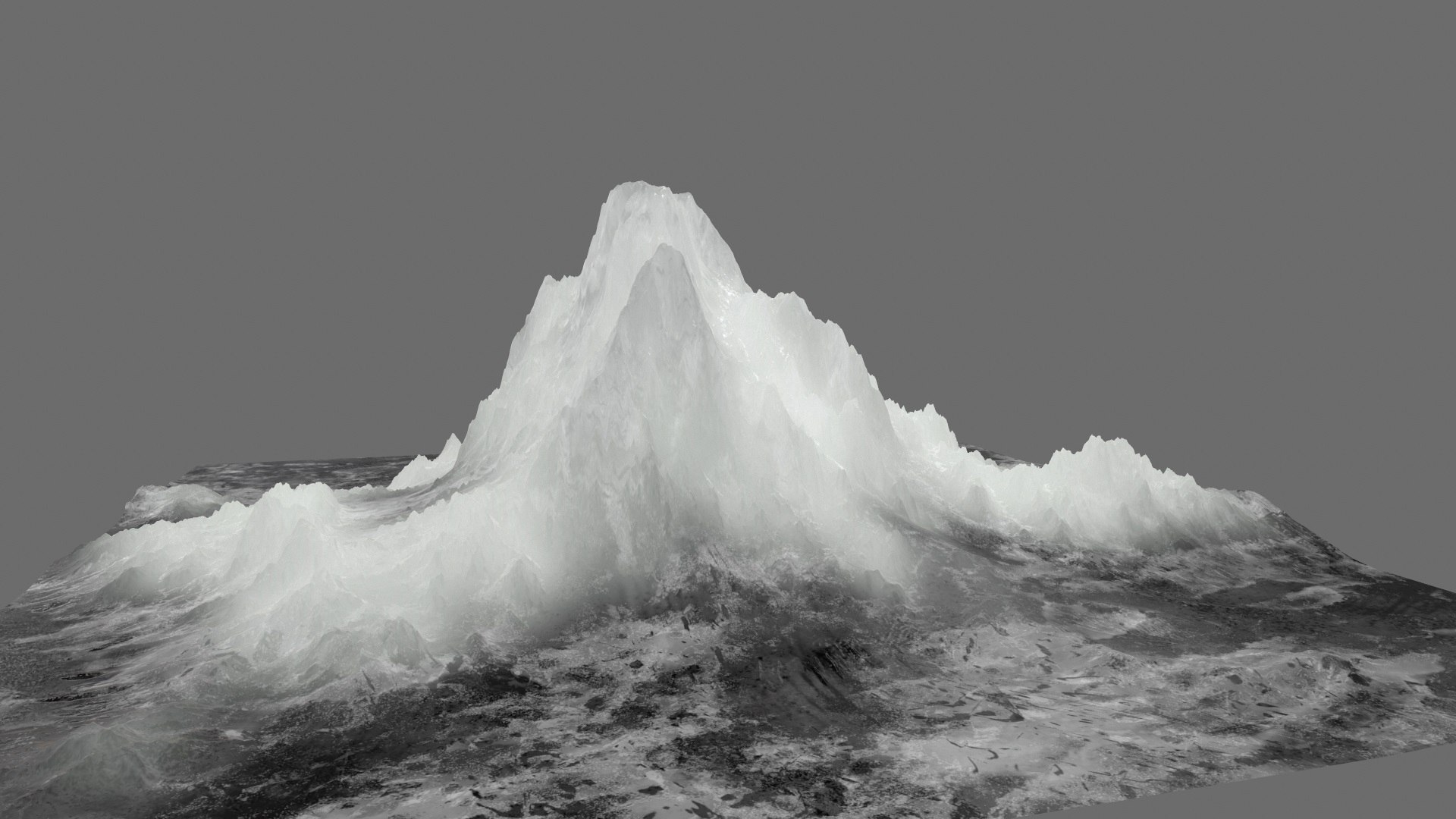 3D Model Iceberg Frozen Crystal - TurboSquid 1191353