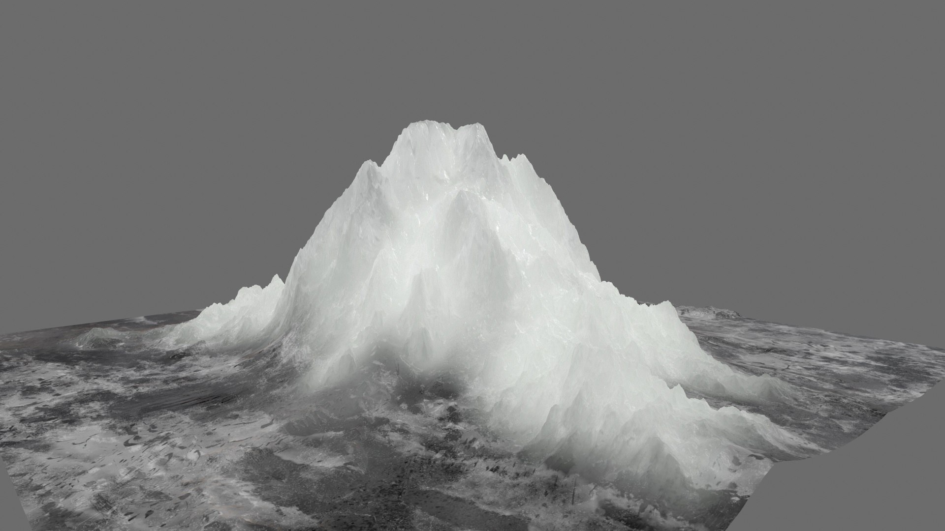 3D Model Iceberg Frozen Crystal - TurboSquid 1191353