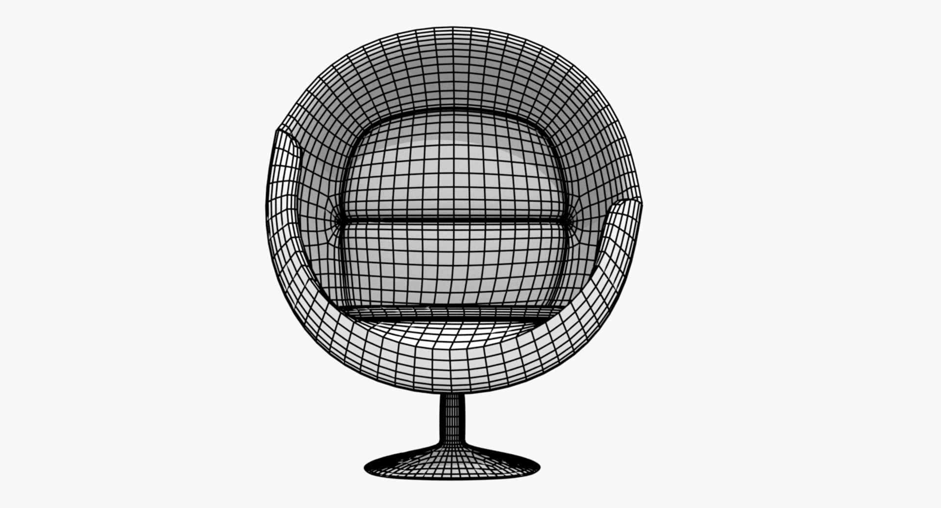3D Sleek Futuristic Chair Model - TurboSquid 1351063