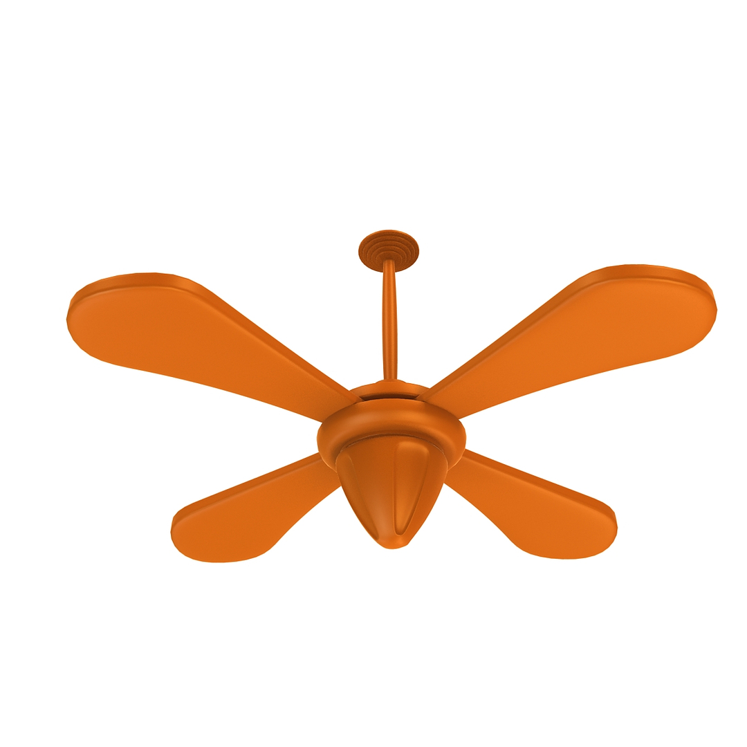 3D cartoon ceiling fan - TurboSquid 1150757