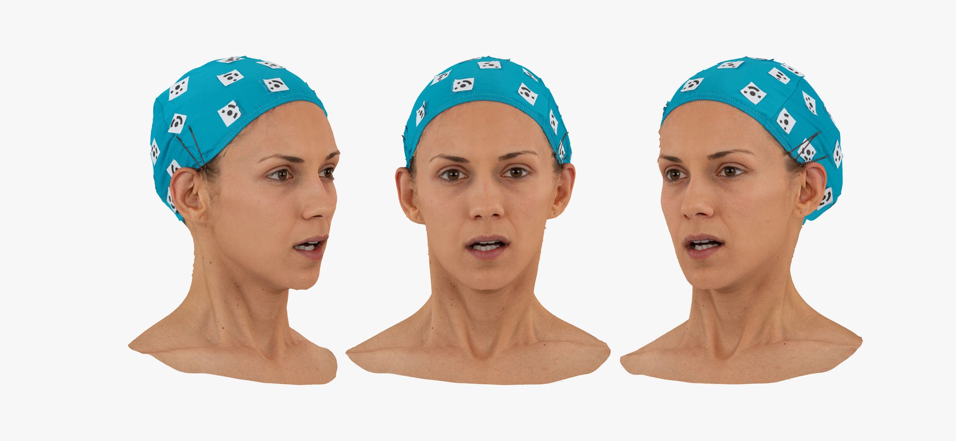 modelo 3d Athena Human Head Fear Raw Scan - TurboSquid 1665939