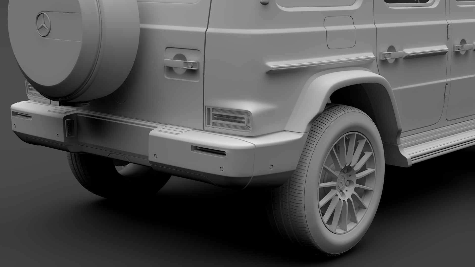 3D model mercedes-benz g 550 w464 - TurboSquid 1260668