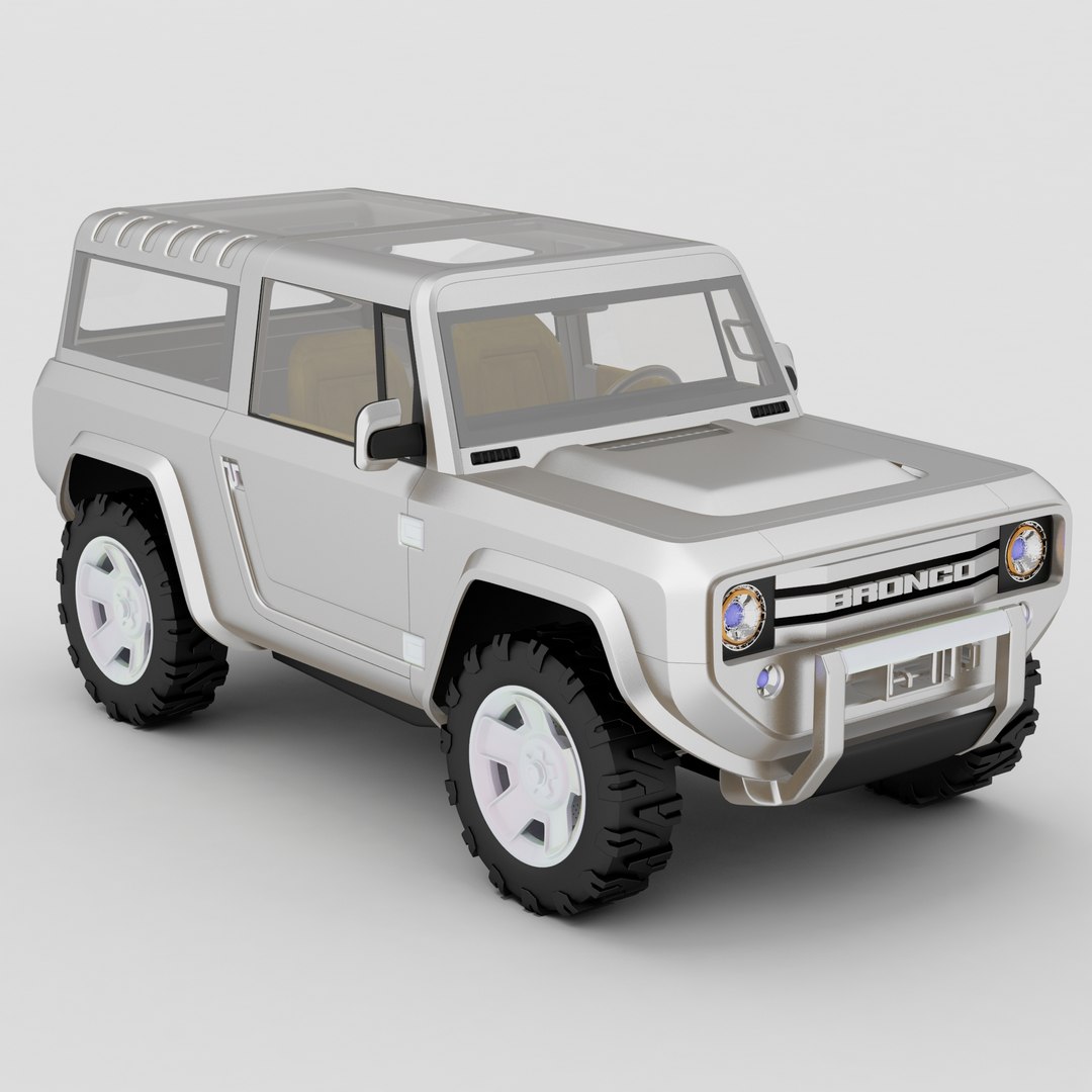 bronco concept 3d dwg