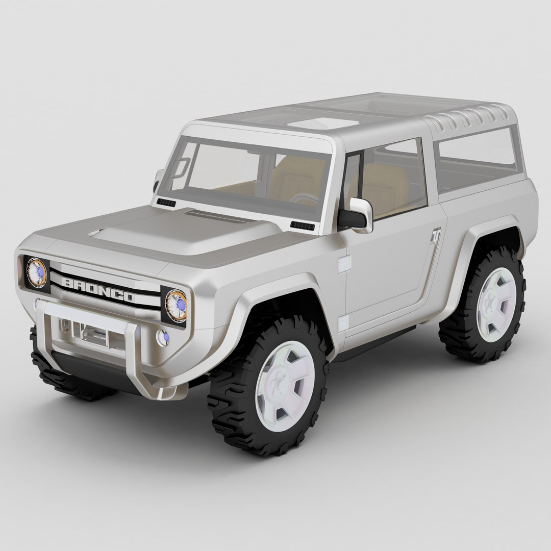 bronco concept 3d dwg