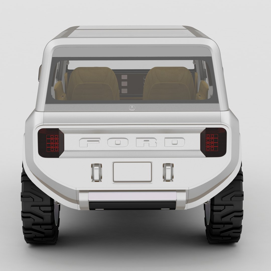 bronco concept 3d dwg