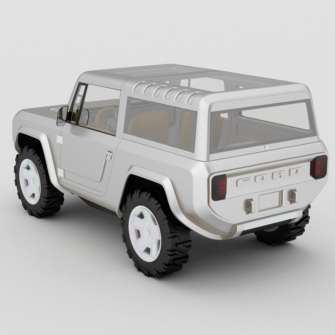 bronco concept 3d dwg
