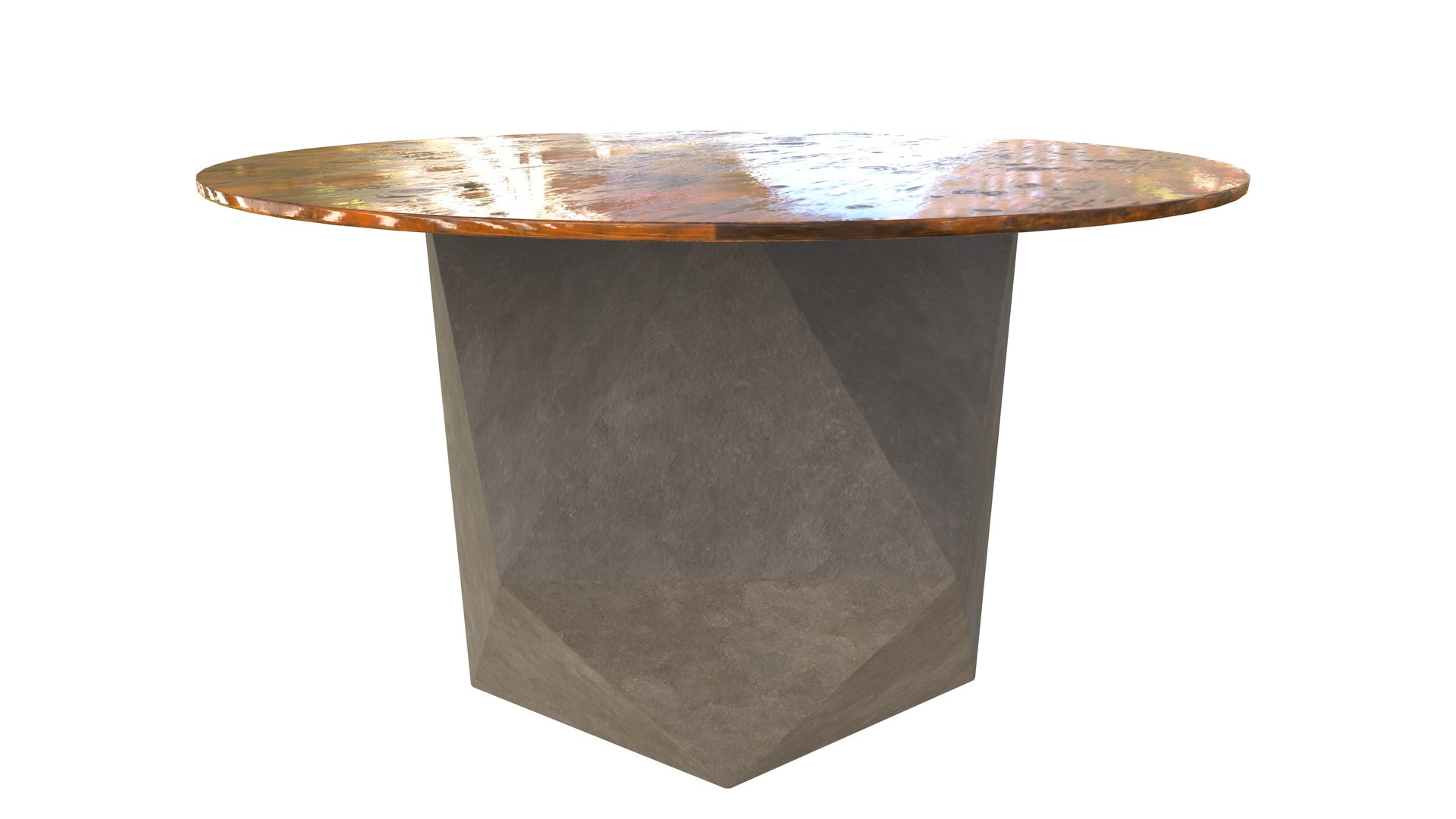 3D Modern Round Table 3D Model AR VR PBR - TurboSquid 1983131