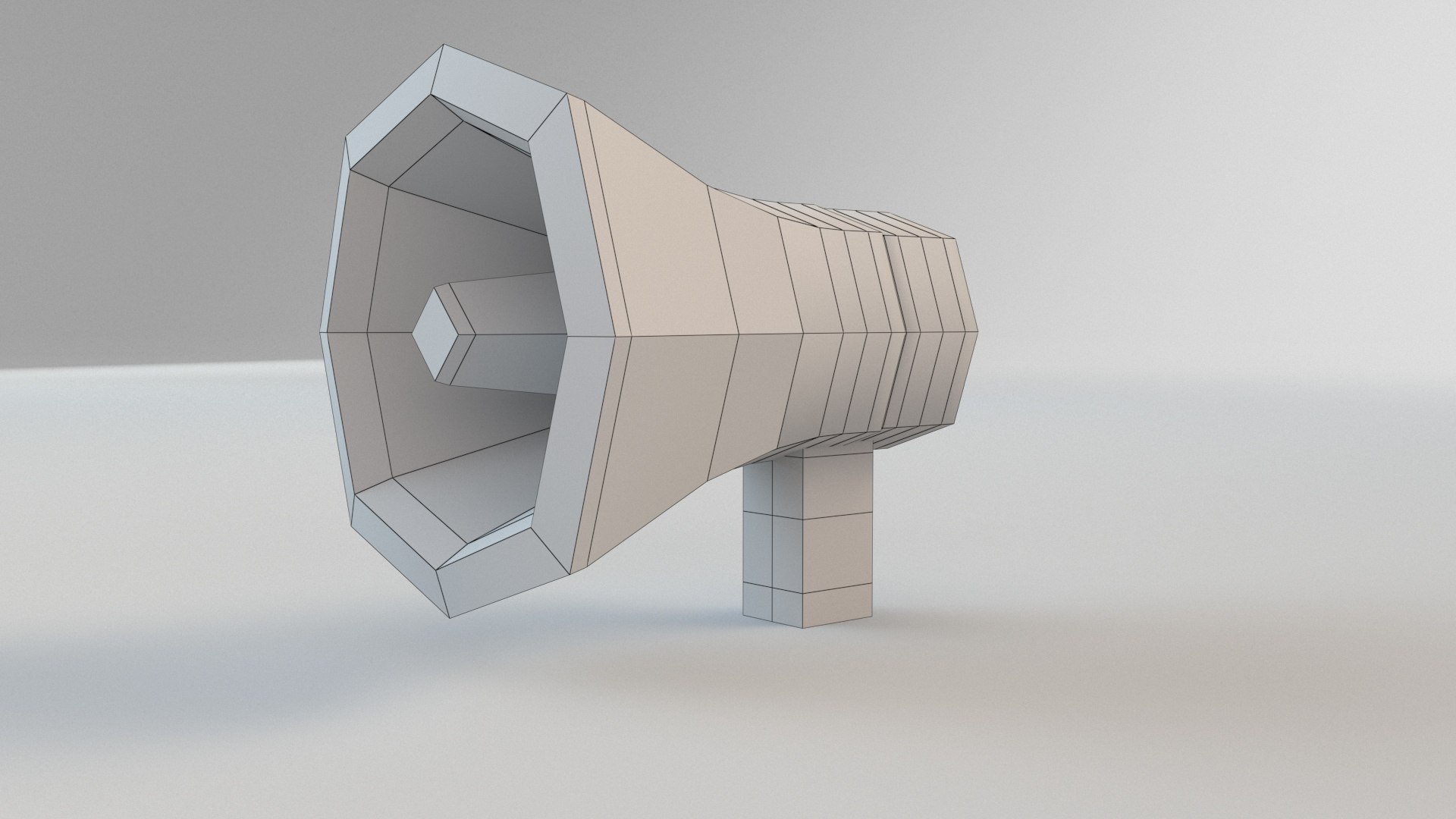 3D Megaphone Phone Model - TurboSquid 1585968