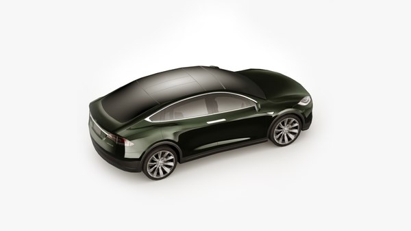 modelo 3d Tesla Model X multicolor - TurboSquid 1831559