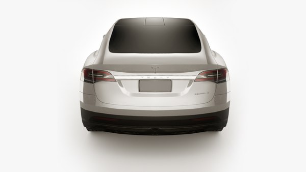 modelo 3d Tesla Model X multicolor - TurboSquid 1831559