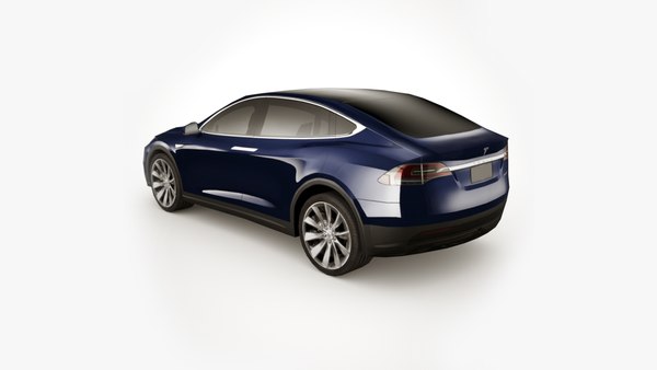 modelo 3d Tesla Model X multicolor - TurboSquid 1831559