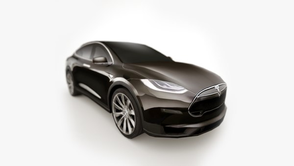 modelo 3d Tesla Model X multicolor - TurboSquid 1831559