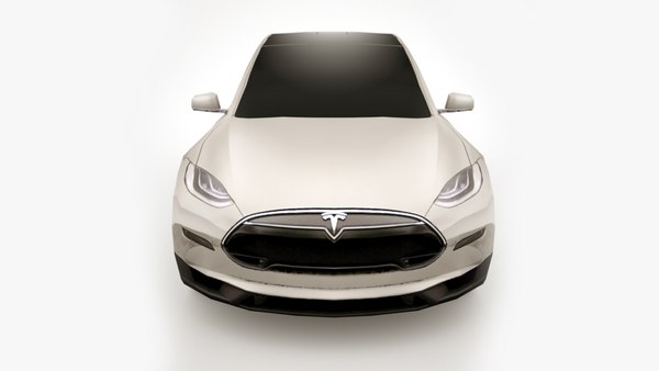 modelo 3d Tesla Model X multicolor - TurboSquid 1831559