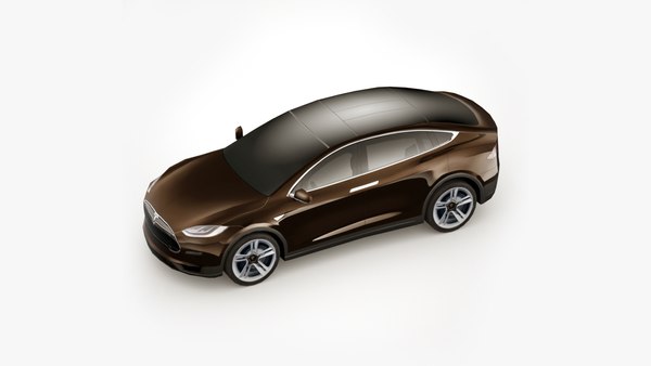 modelo 3d Tesla Model X multicolor - TurboSquid 1831559