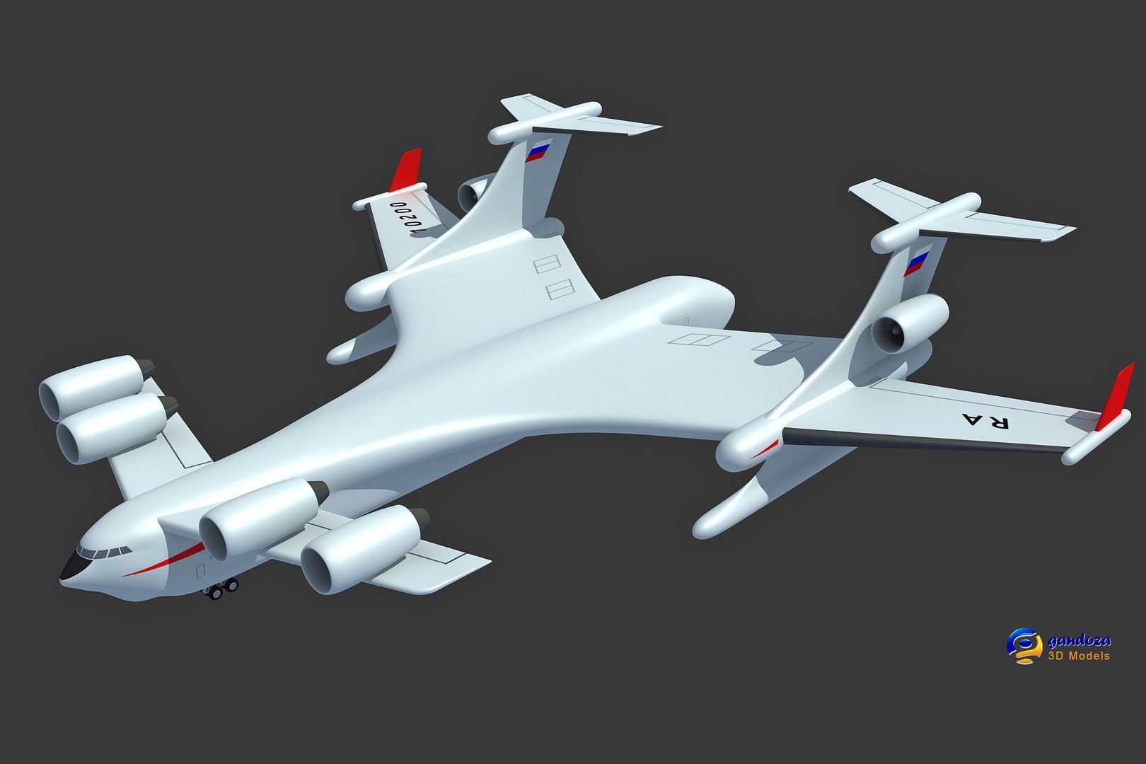 beriev be-2500 neptun cargo 3ds