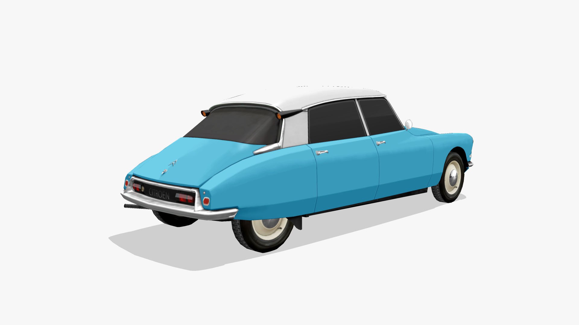 Citroen ID DS 1955 Model - TurboSquid 2310565