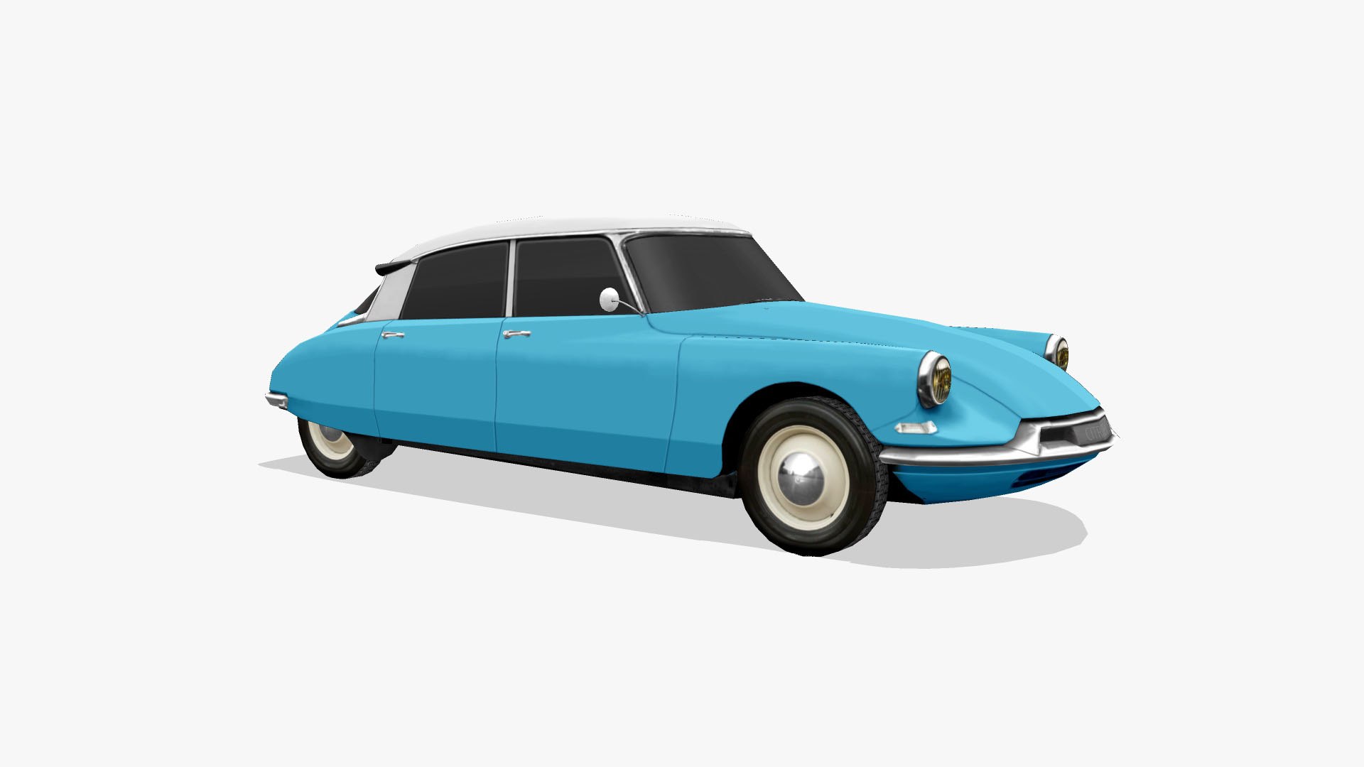 Citroen ID DS 1955 Model - TurboSquid 2310565