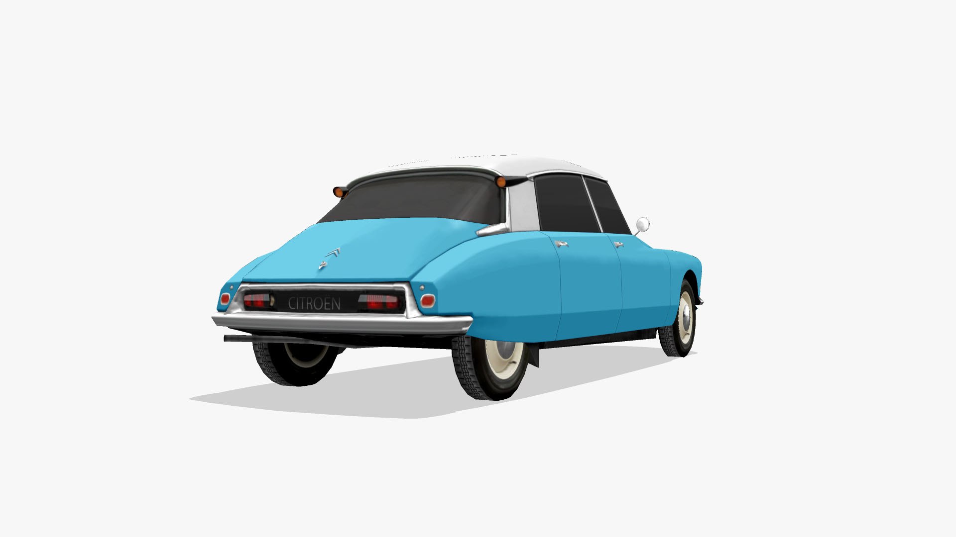 Citroen ID DS 1955 Model - TurboSquid 2310565
