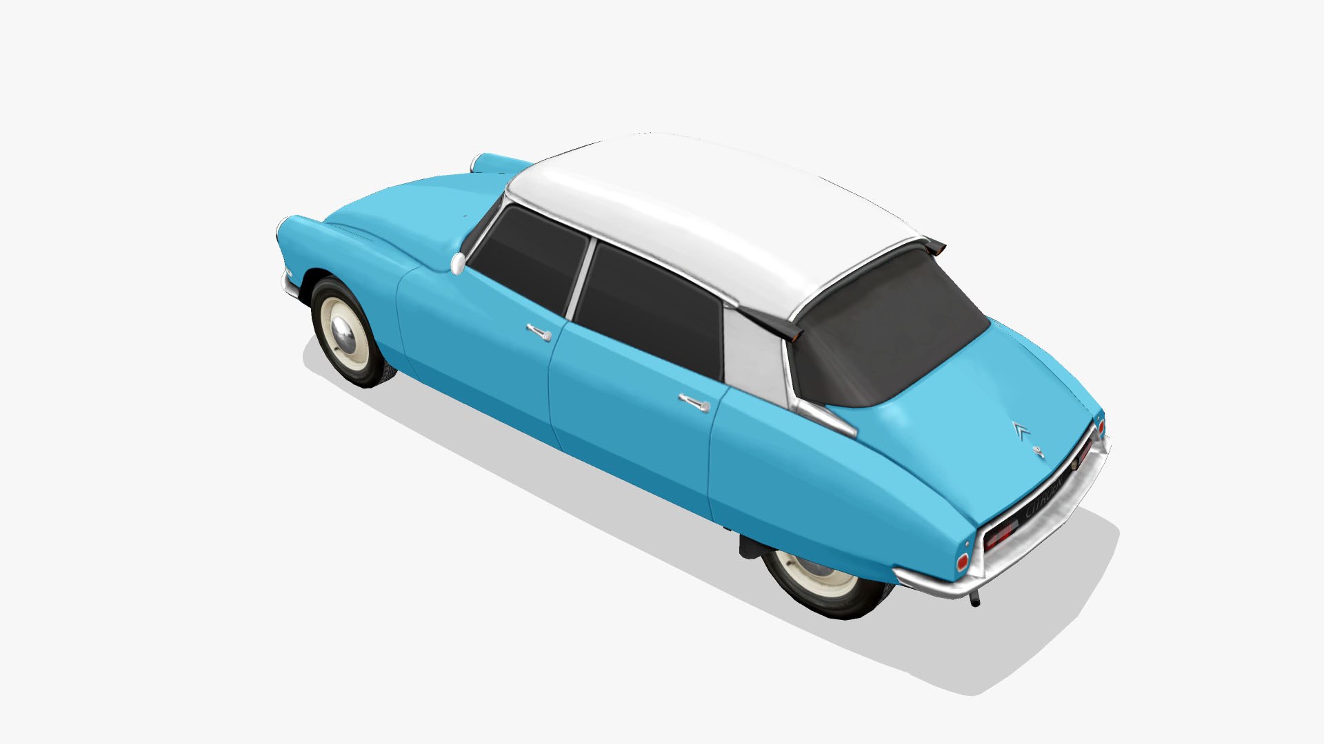Citroen ID DS 1955 Model - TurboSquid 2310565