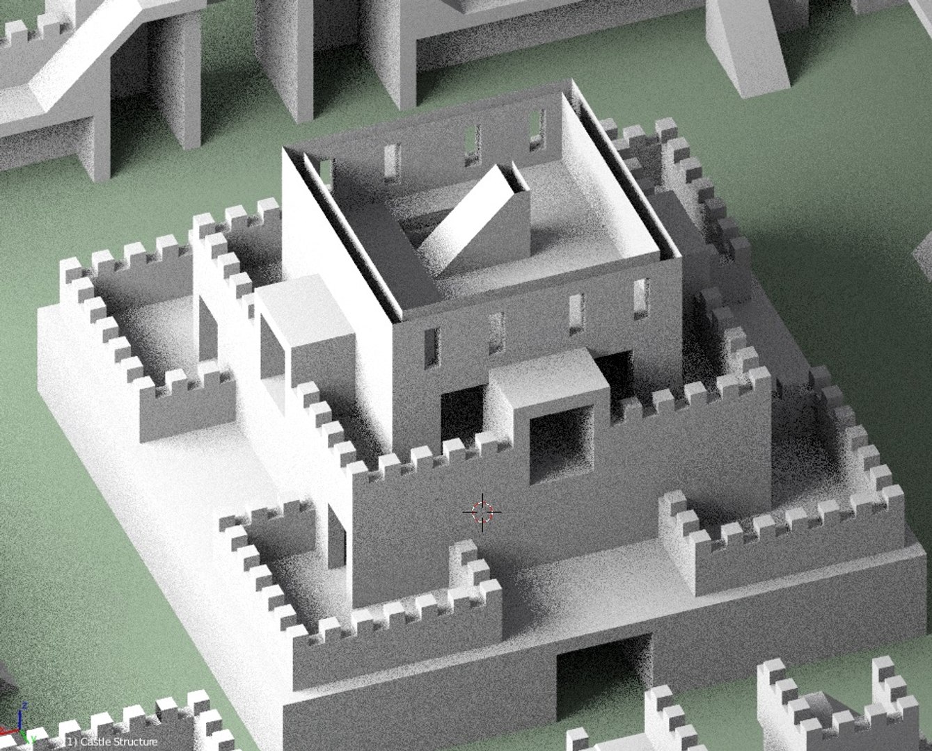 3d Generic Castle Model