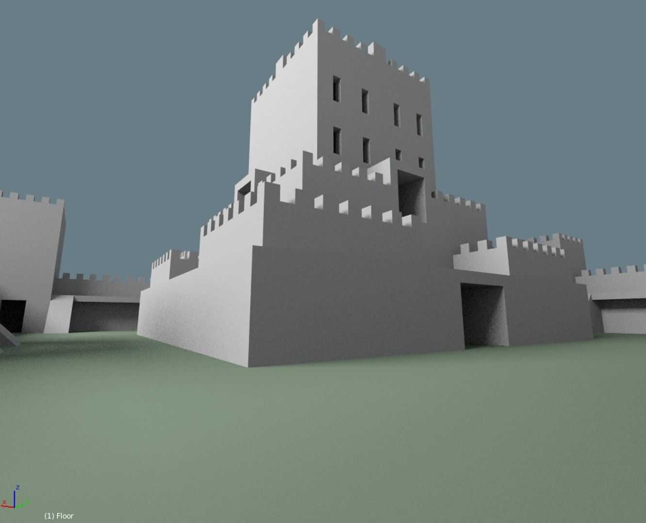 3d Generic Castle Model