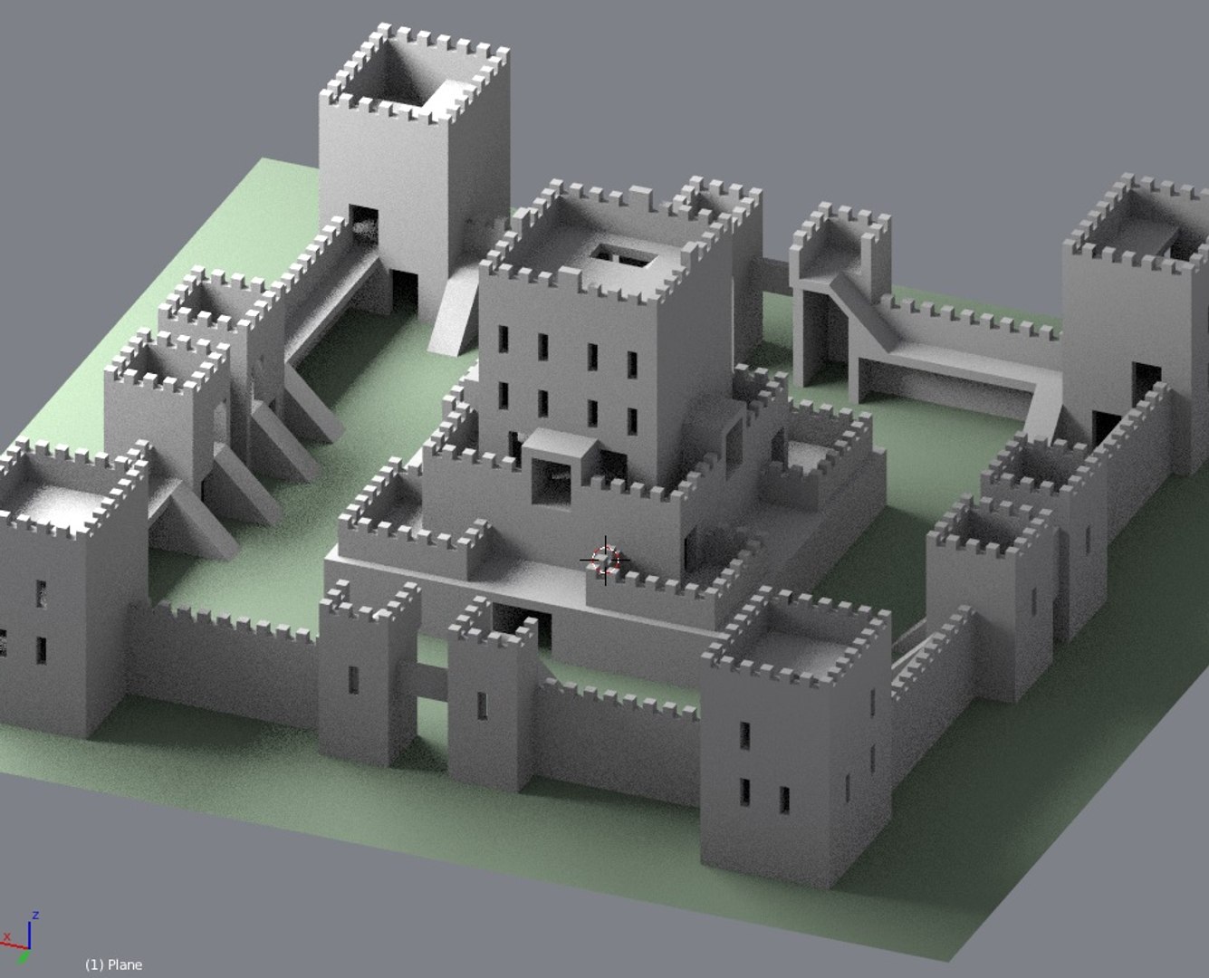3d Generic Castle Model
