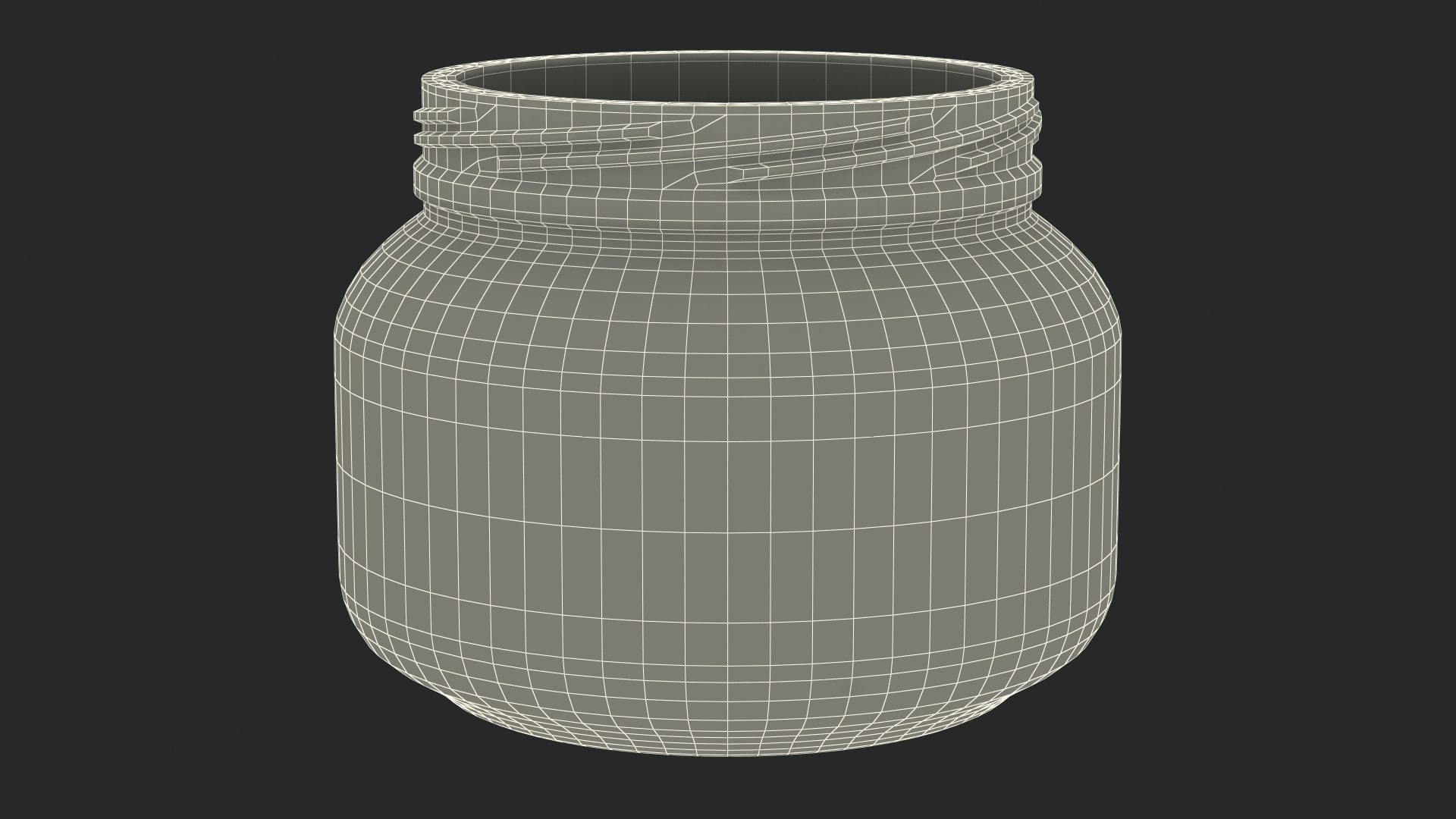 3D Baby Food Jar 71g Empty model - TurboSquid 2095322