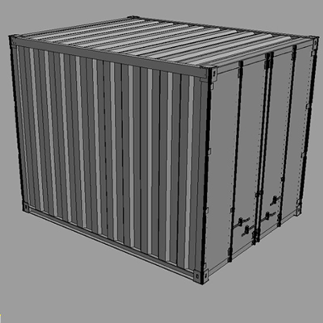 Shipping Containers 3d Max