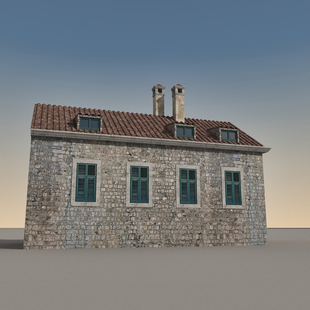 3d Building Italian Model