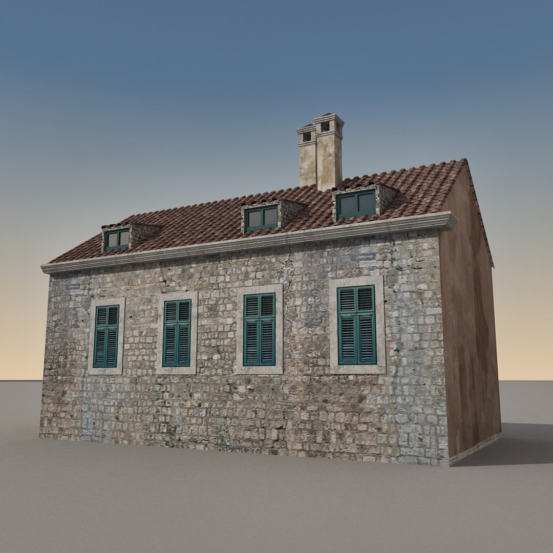 3d Building Italian Model