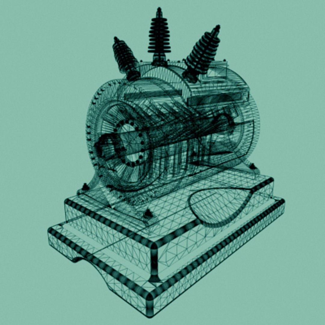 Electrical Generator 3d Model