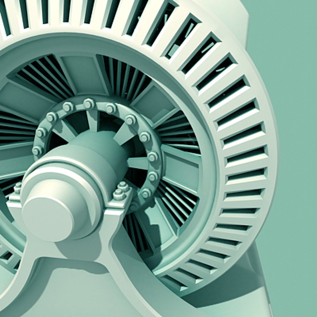 Electrical Generator 3d Model