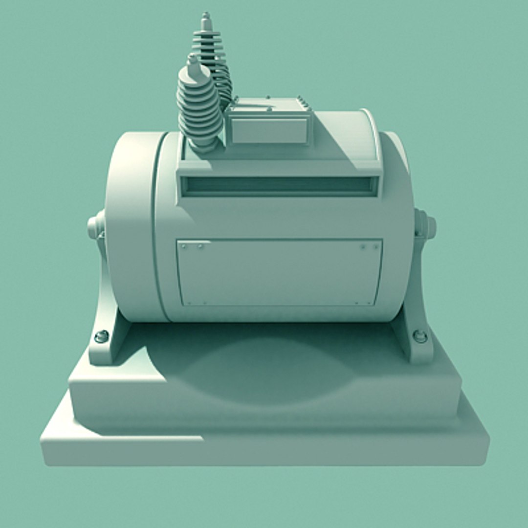 Electrical Generator 3d Model