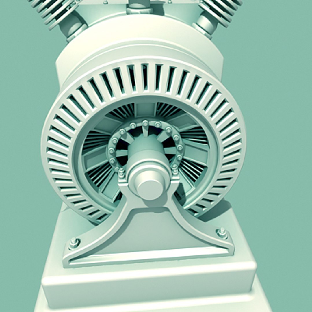 Electrical Generator 3d Model