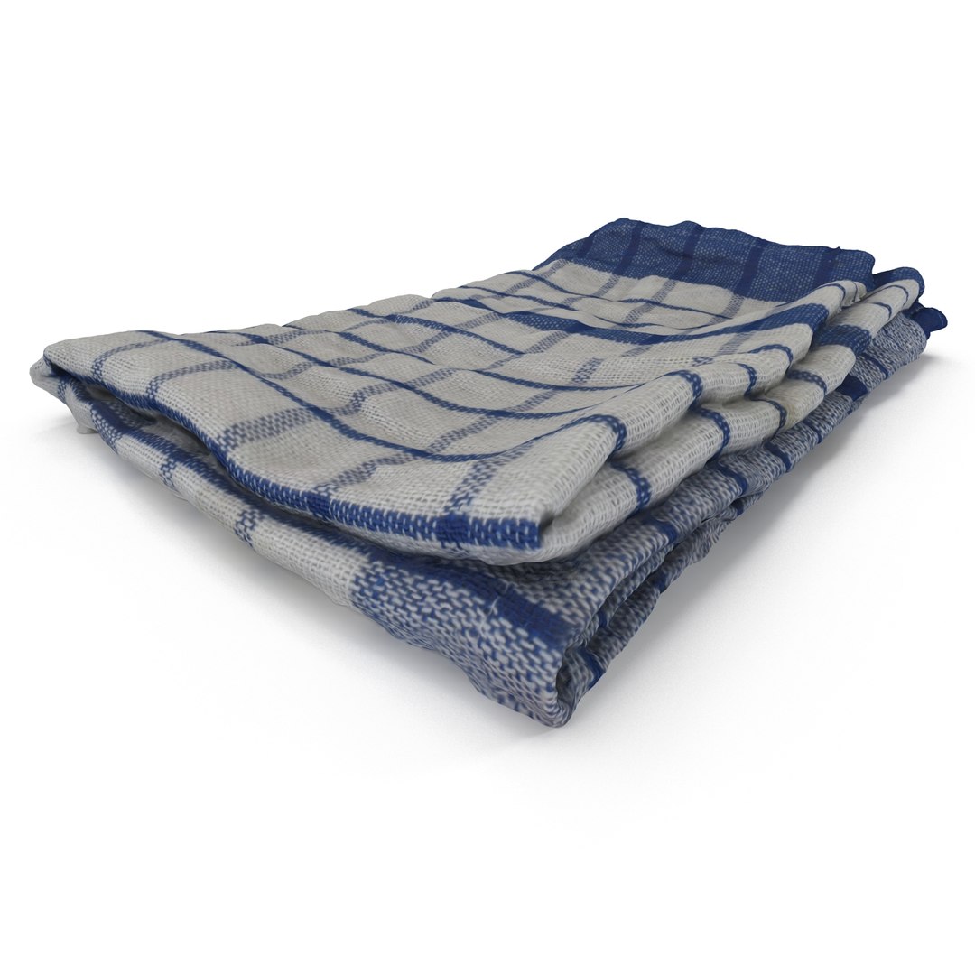3d Folded Cloth Model