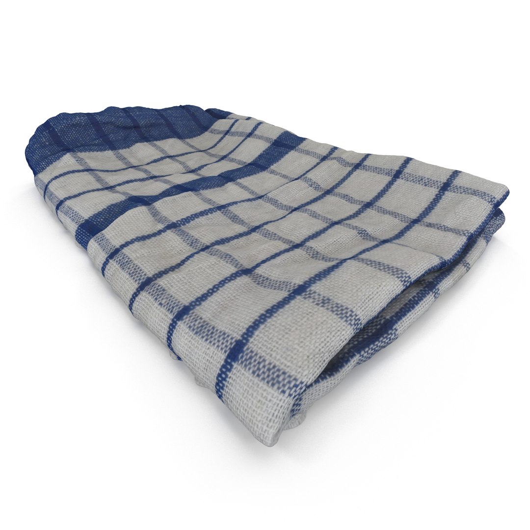 3d Folded Cloth Model