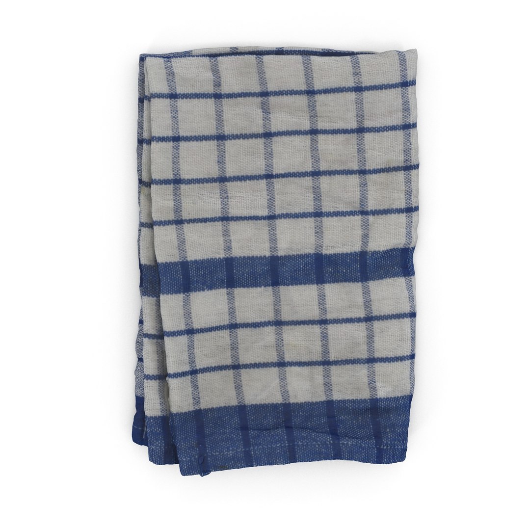 3d Folded Cloth Model