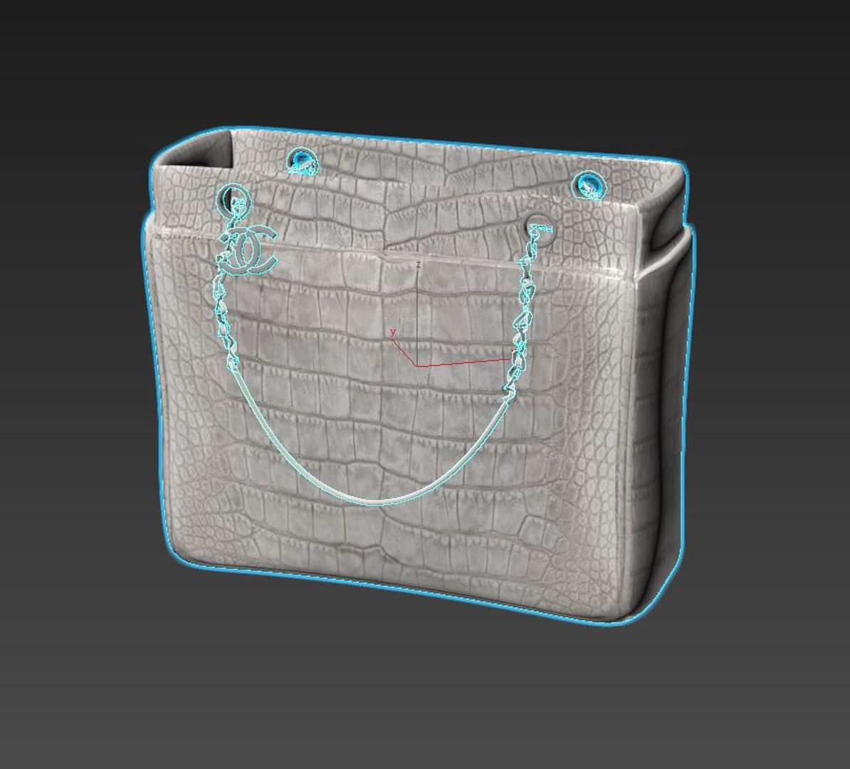 3d Model Chanel Bag
