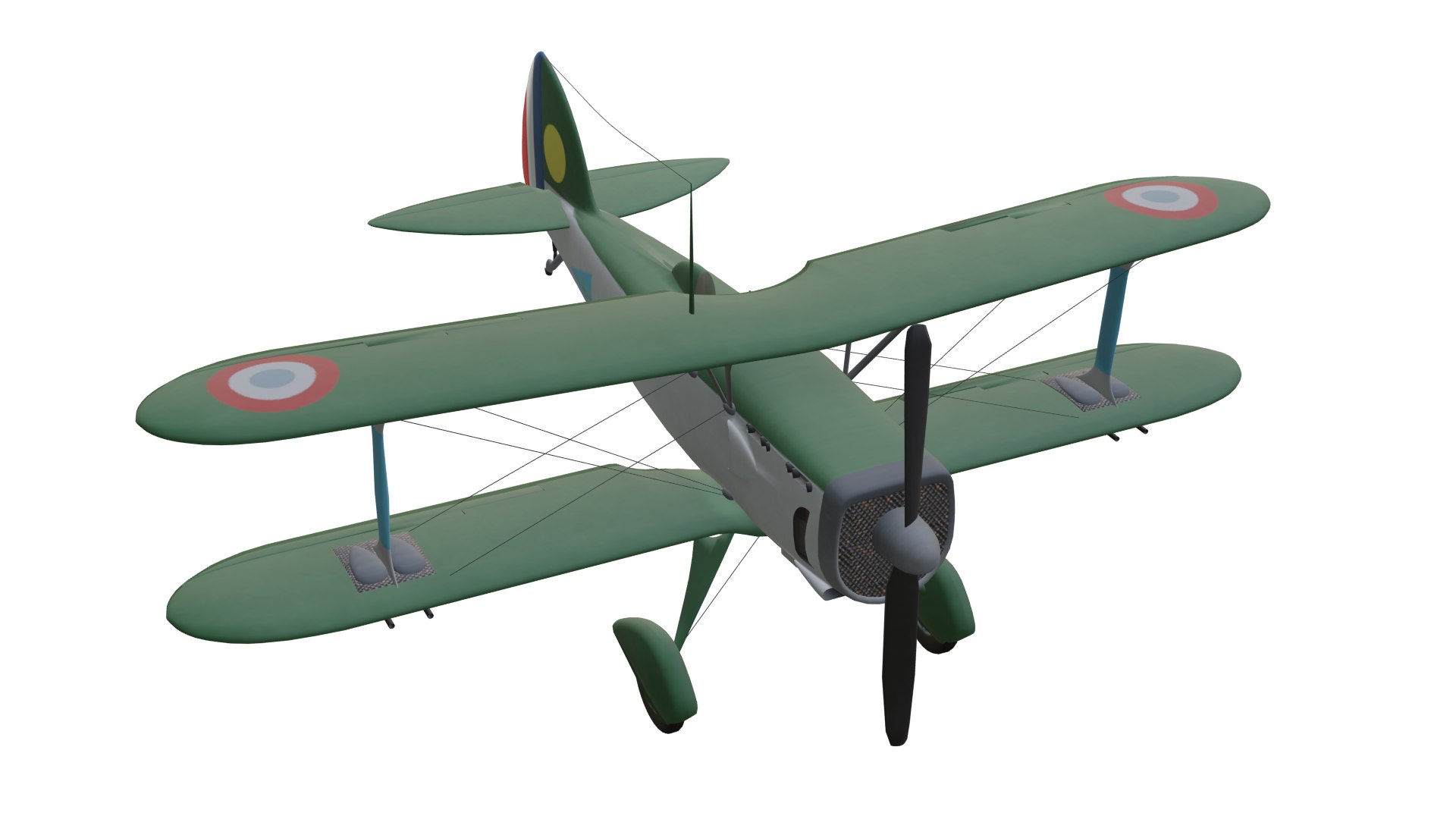 3D Bleriot Spad S510 - TurboSquid 2340471
