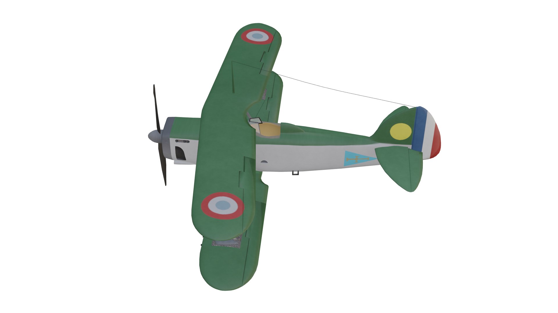 3D Bleriot Spad S510 - TurboSquid 2340471