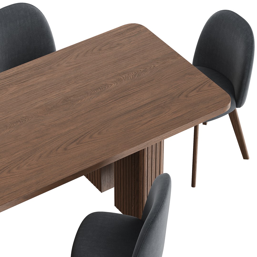 Dining Table Lazar By Laredoute And Chair Connubia Tuka CB By Connubia ...