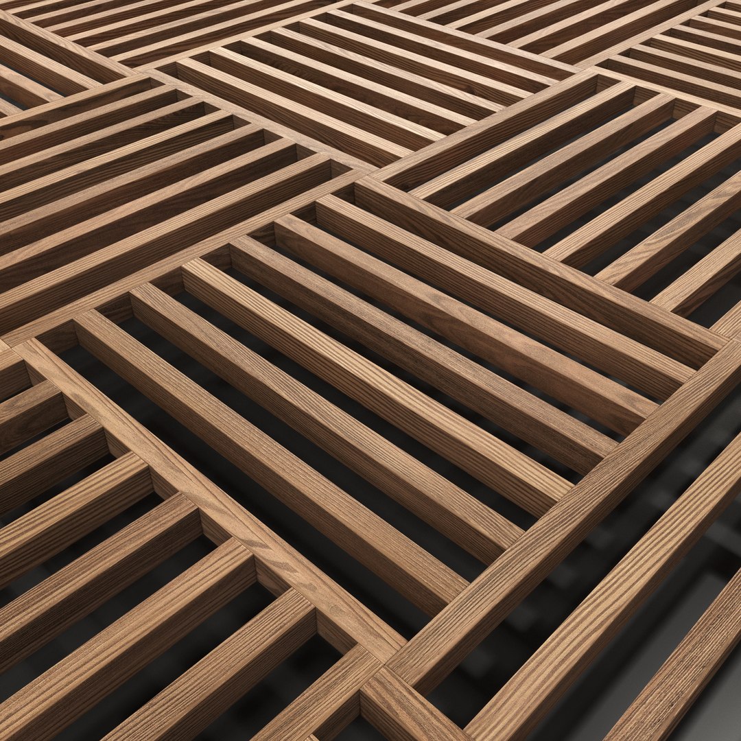 Collection Of Slatted Ceilings Grilyato 3D Model - TurboSquid 2149447